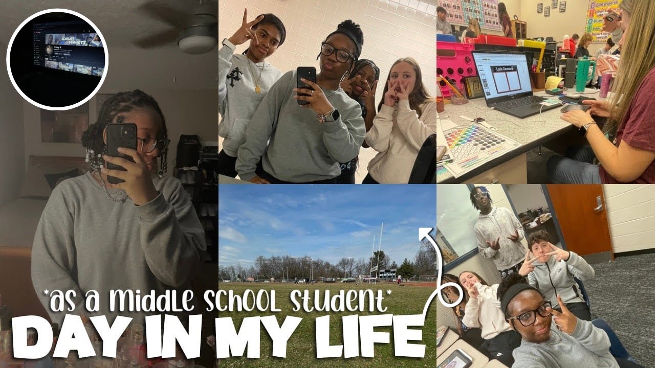 A REALISTIC DAY IN MY LIFE *as a middle school student* ☆ - YouTube