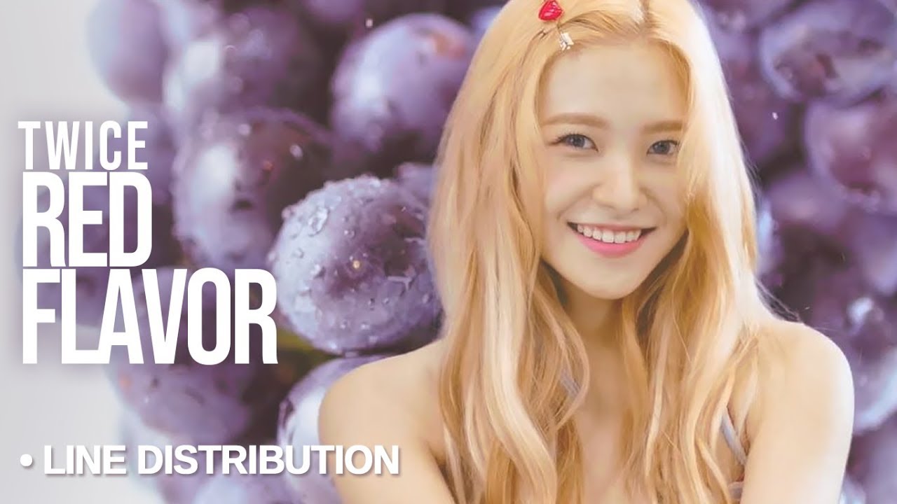 Red Velvet (레드벨벳) - Red Flavor : Line Distribution (Color Coded) - YouTube