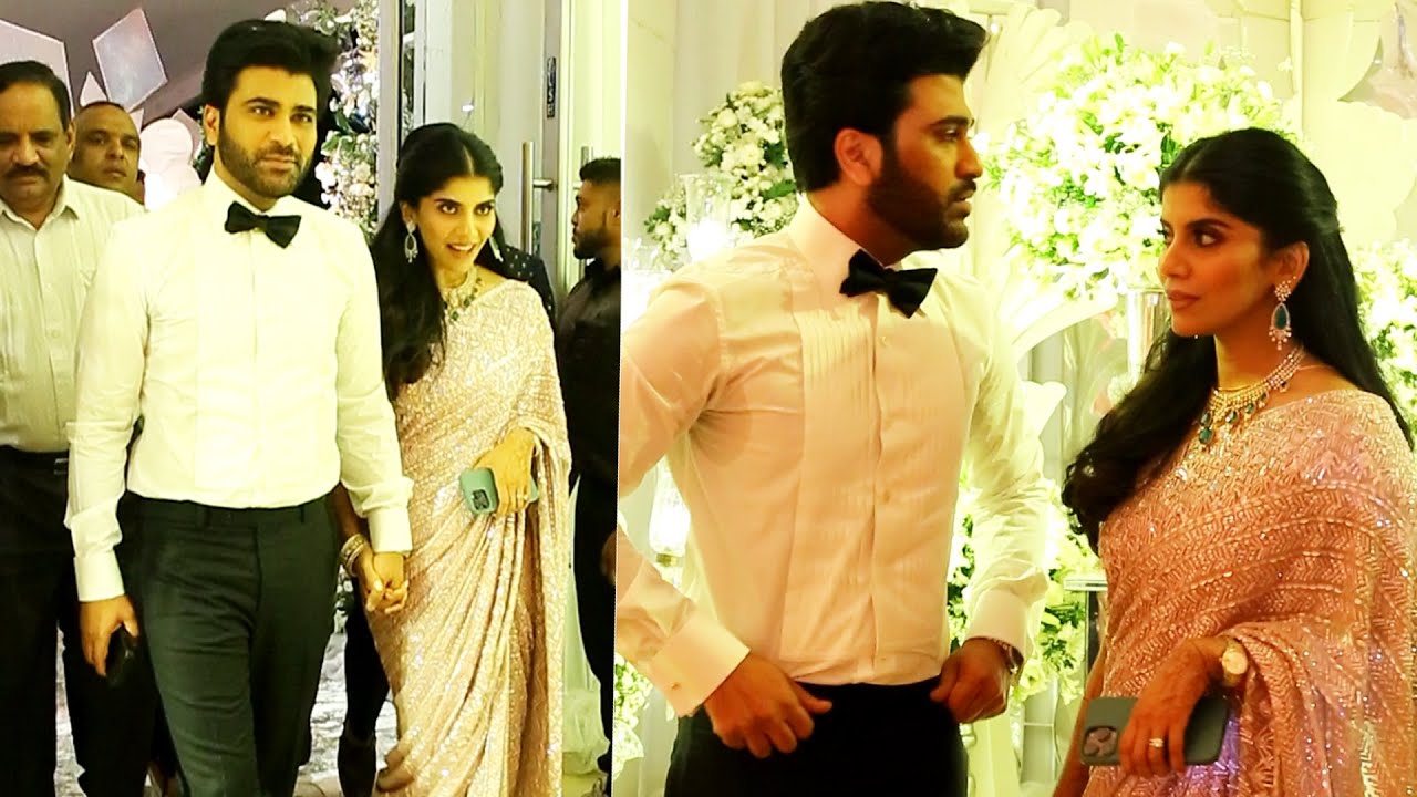 Sharwanand & Rakshita Wedding Reception Video | NRI Janasena - YouTube