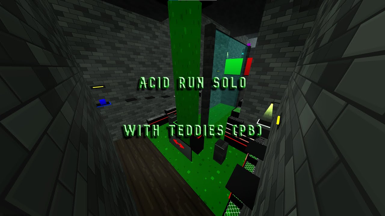Acid Run Solo Teddies PB | Krunker - YouTube