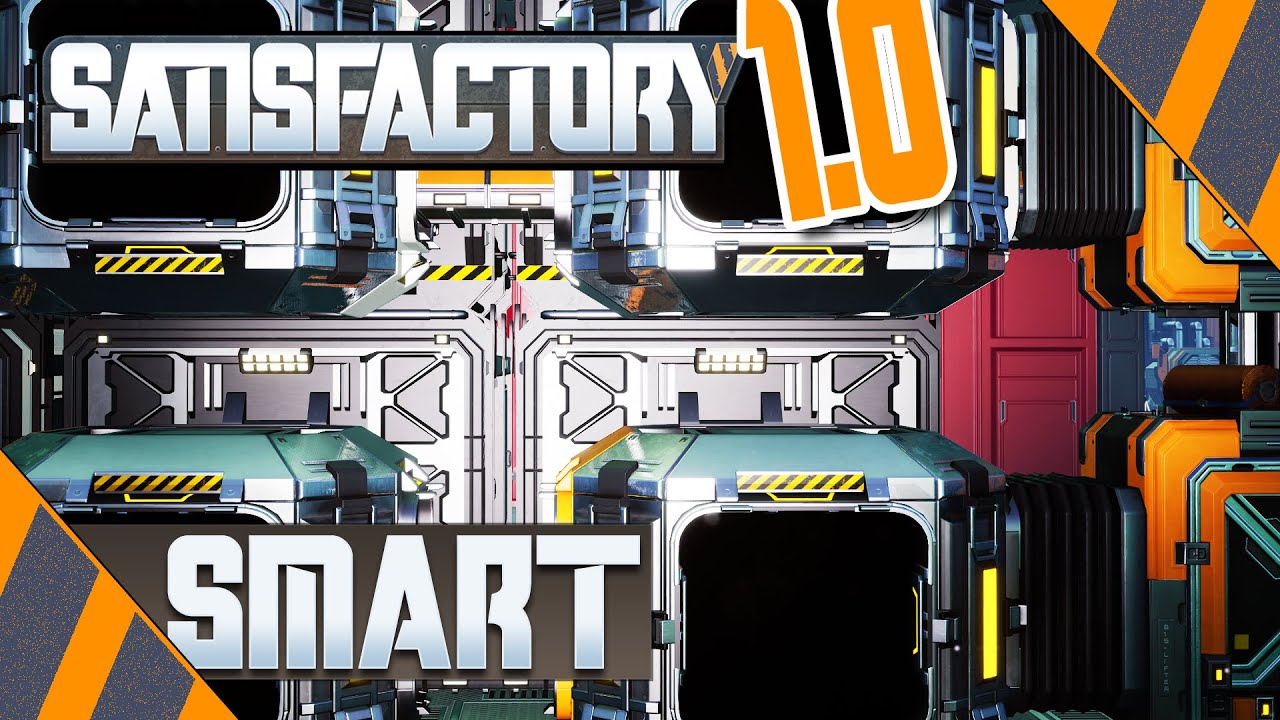 Smarte Lösungen (Smart Splitter/Lager) - SATISFACTORY 1.0 Deutsch - YouTube