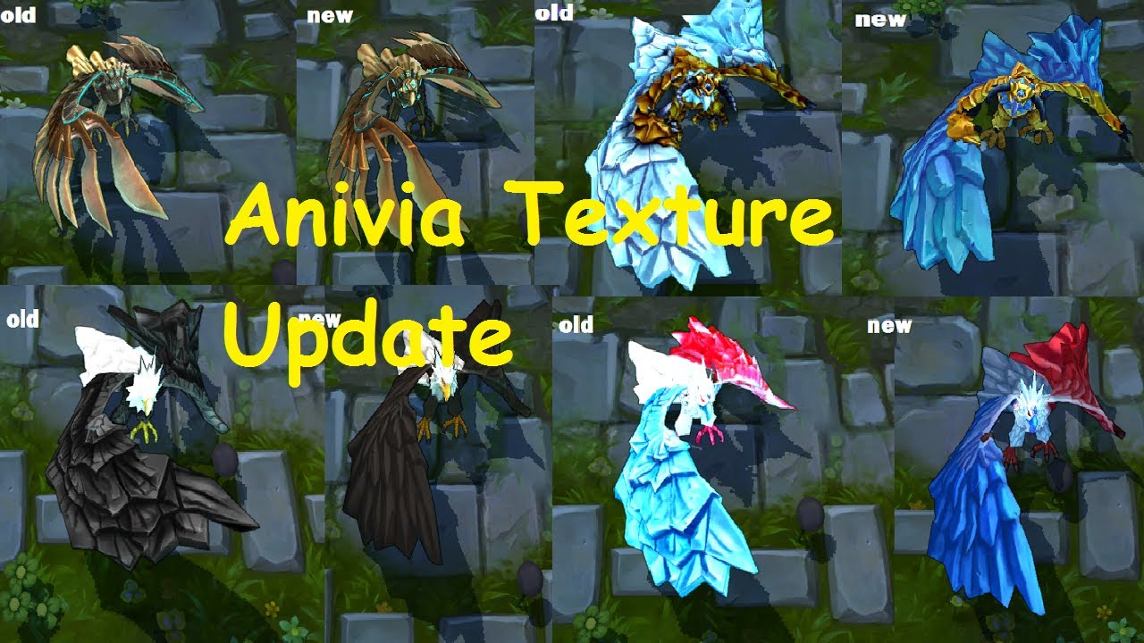 Anivia Texture Update, Visual Upgrade, Rework, Remake, Team Spirit ...