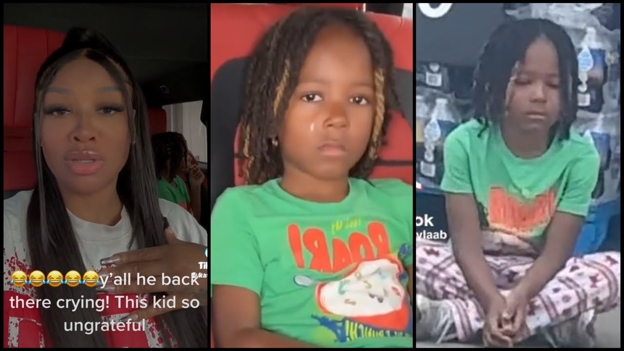 Kayla B Drops Her 7year Old Son Grandbabi Off The Streets After He Did ...
