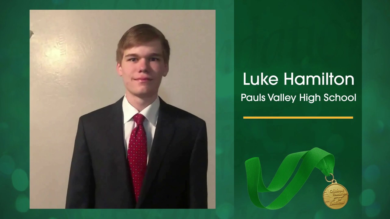 Luke Hamilton Academic All-State Intro Video - YouTube