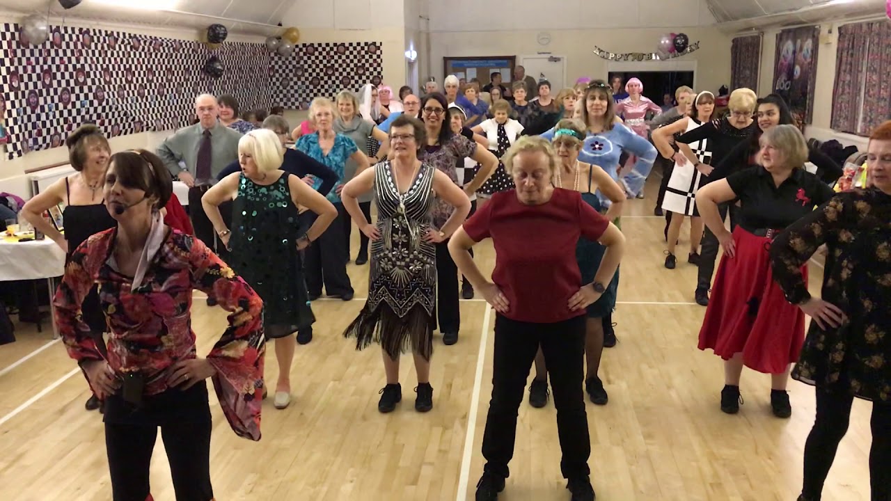 Dancezing Line Dance Social - March 2019 - Achy Breaky Heart - YouTube
