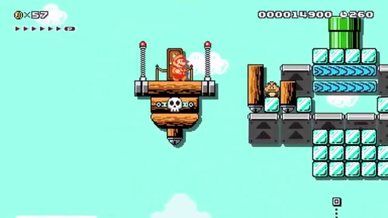 Super Mario Maker - Course: Princess Toadstool's Castle - YouTube