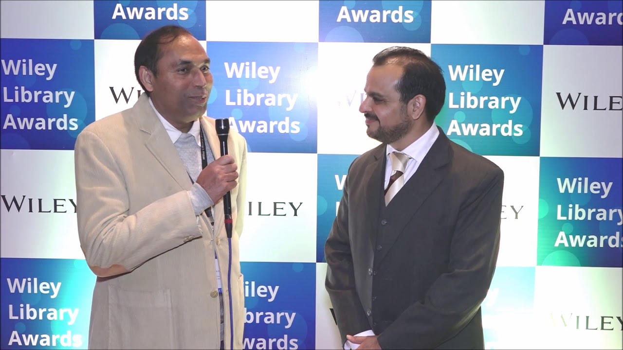 Wiley Library Awards - NIPGR - YouTube