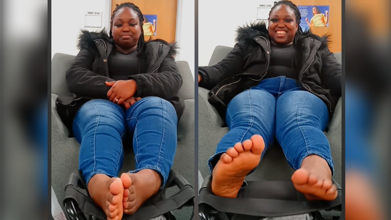 Interviewing Ticklish Woman about Her Sole Part 2 | Public Feet ...