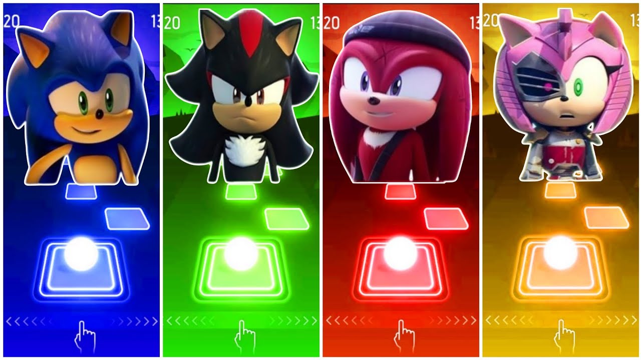 All Characters Mega-Mix: Sonic Prime 🔴 Knuckles 🔴 Tails 🔴 Shadow 🔴 ...