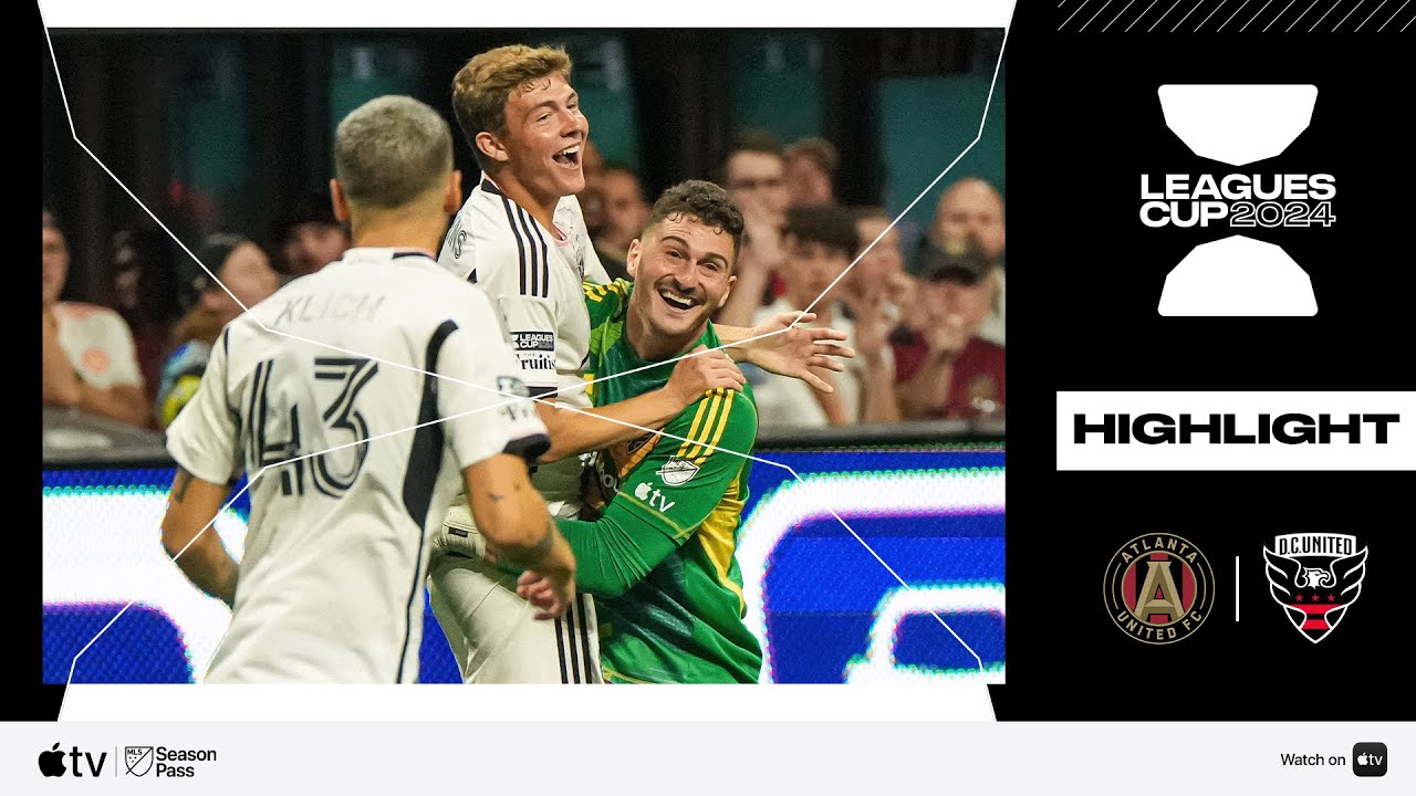 Atlanta United vs. D.C. United | Leagues Cup | Full Match Highlights ...