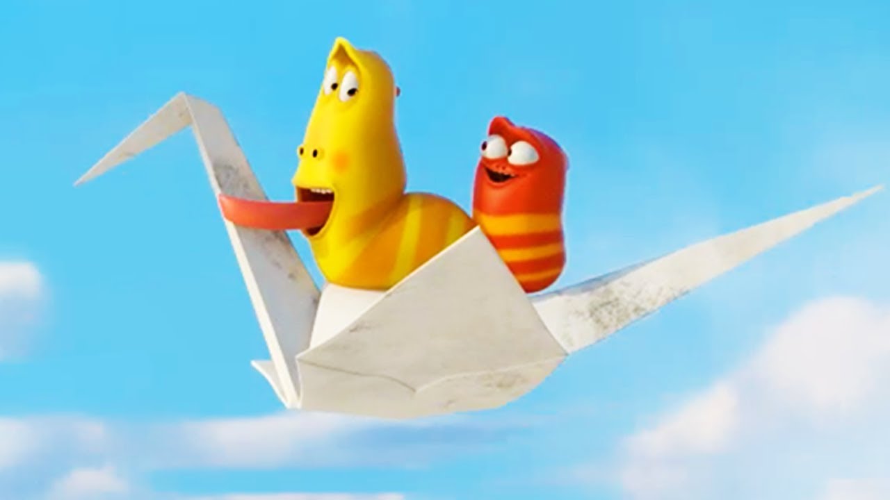 LARVA - PAPER PLANE | Cartoon Movie | Cartoons | Comics | Larva Cartoon ...