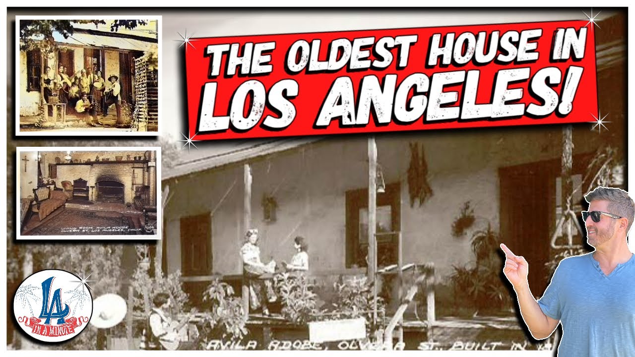 This is the OLDEST House in Los Angeles!!! - YouTube
