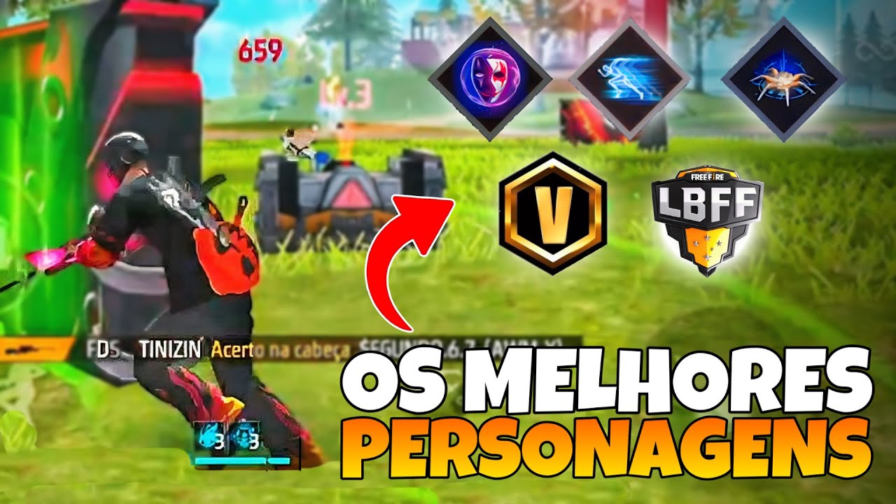 AS 3 MELHORES COMBINAÇÕES DE HABILIDADES PARA RUSH!! FREE FIRE DICAS ...