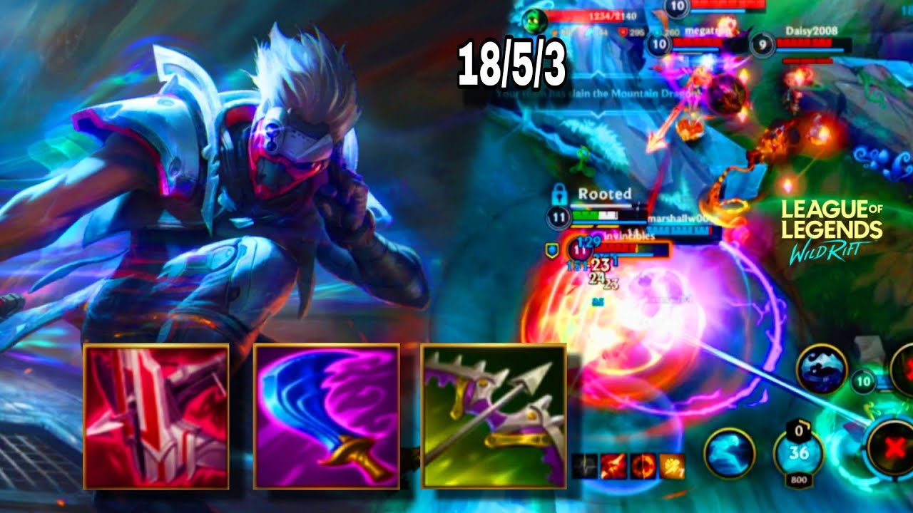 League of legends wild rift - Jungle lane(Season17) - Master yi ...