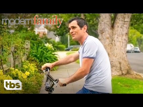 Phil’s Bicycle Lesson Goes Badly (Clip) | Modern Family | TBS