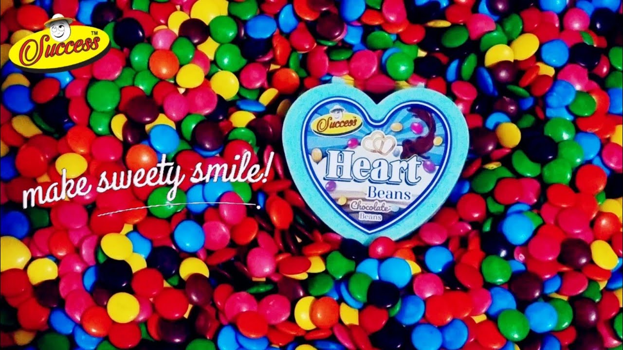 Success Heart Beans 💗 || Chocolate Beans 🍫 - YouTube