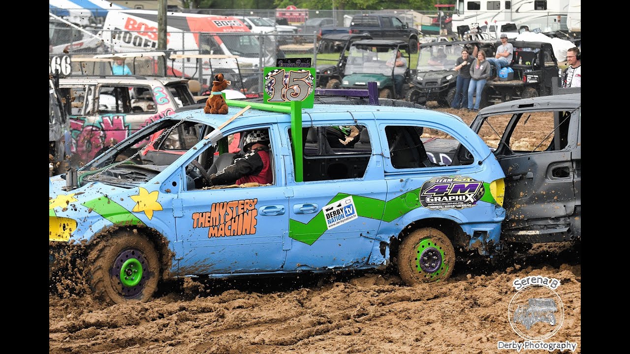 River City Rampage Derby Day 2 2024 Mini Vans - YouTube