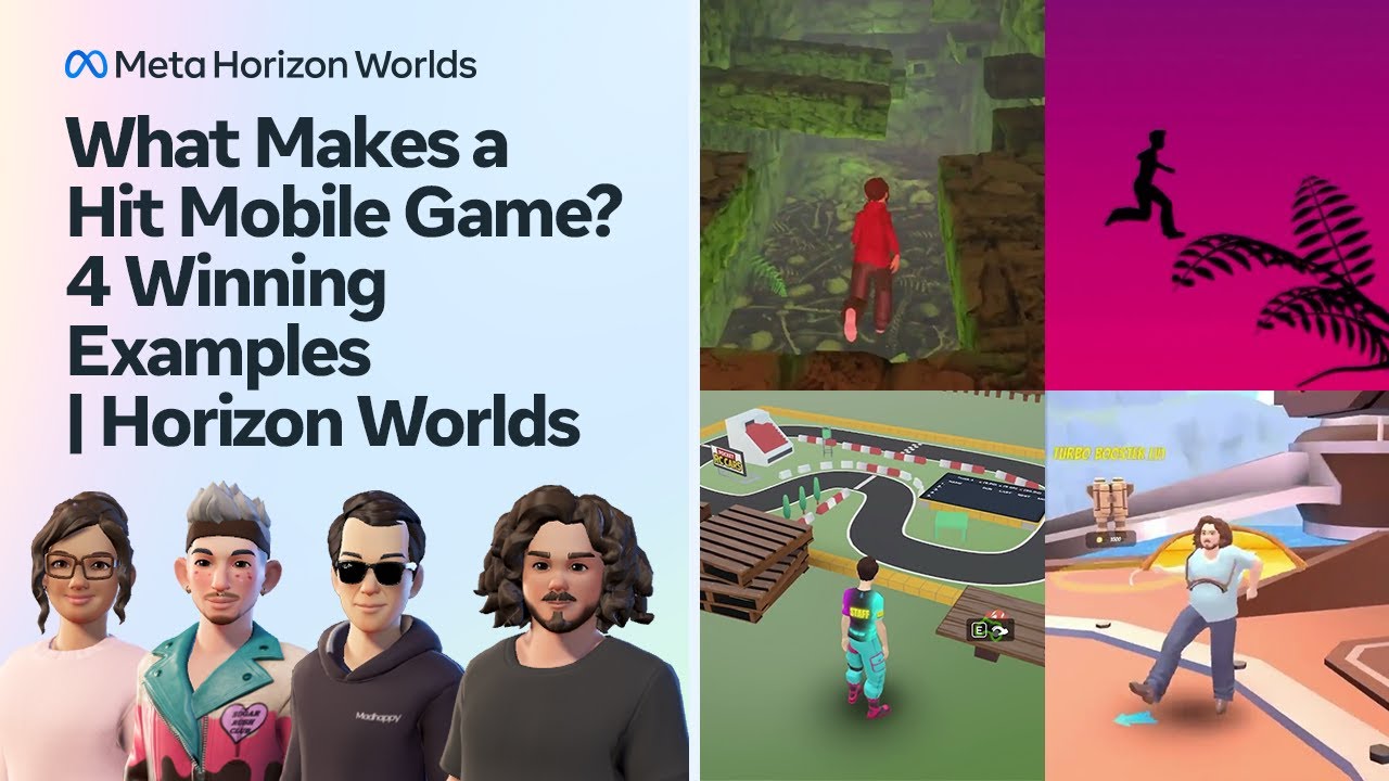 What Makes a Hit Mobile Game? 4 Winning Examples | Horizon Worlds - YouTube