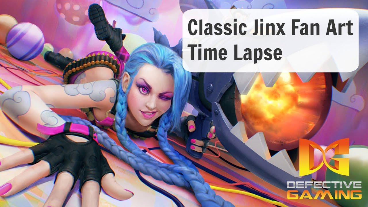 DG Patsy - ADC - Classic Jinx Fan Art - YouTube