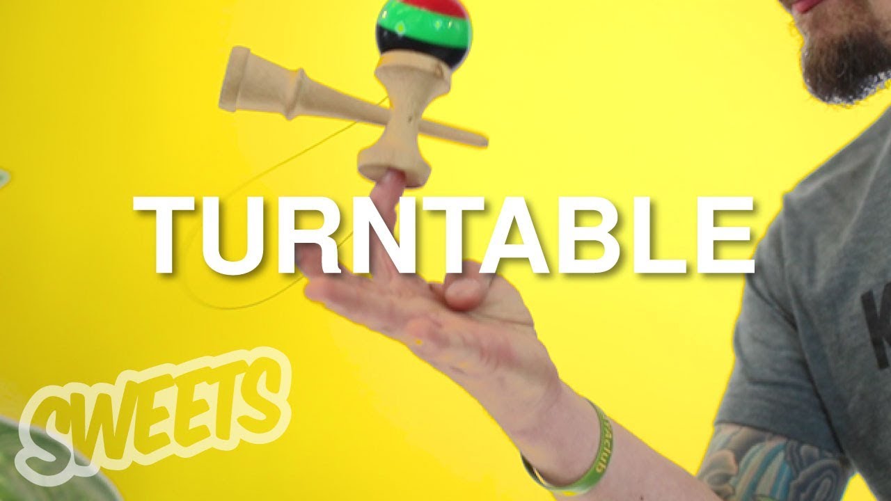 How to Turntable - Kendama Trick Tutorial - Sweets Kendamas - YouTube
