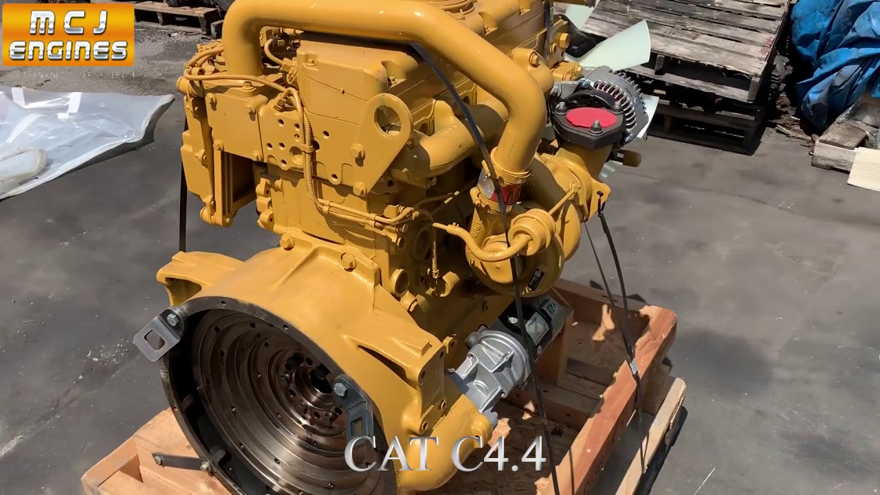 Cat C4 4, 3054E or Perkins 1104C E44TA engine for sale - YouTube