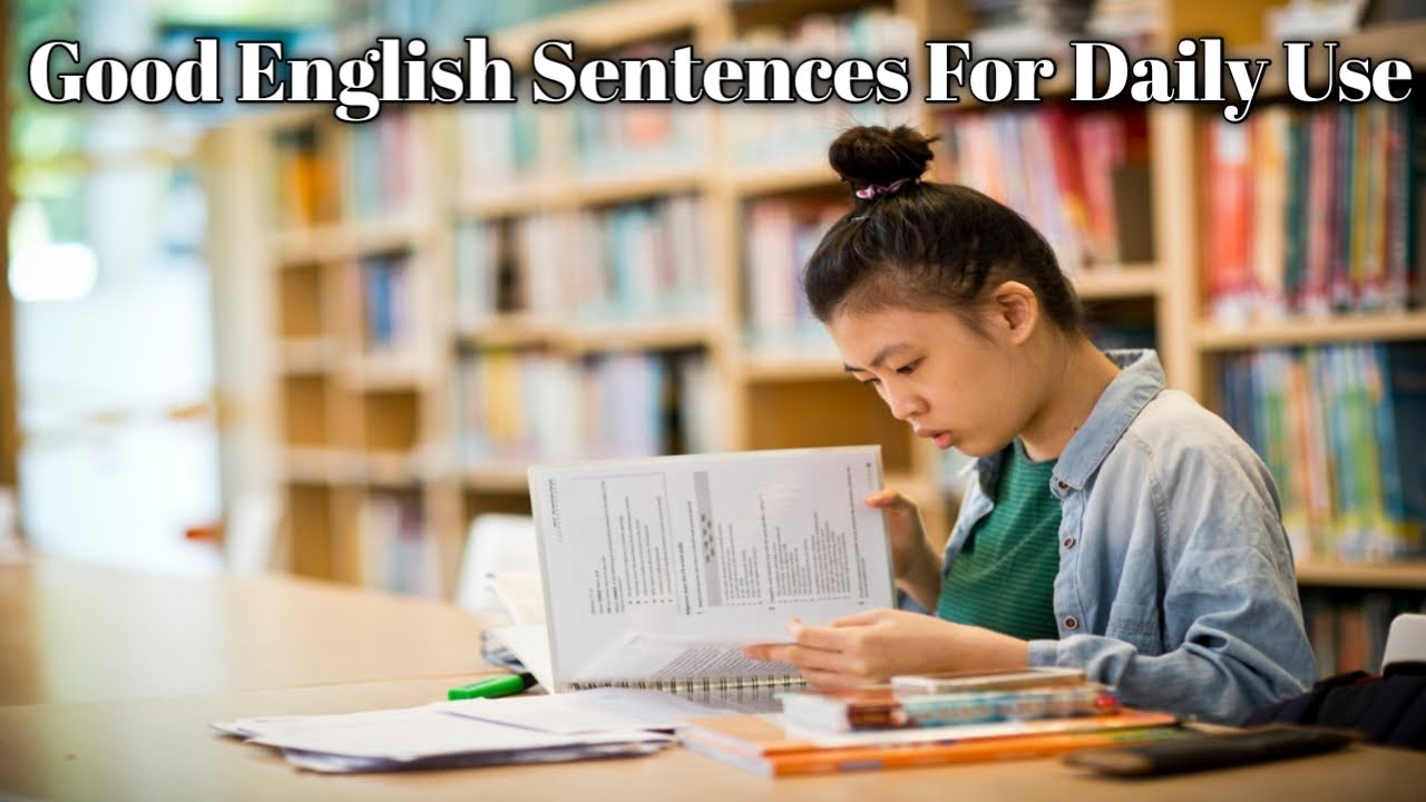 Good English Sentences For Daily Use #13 - YouTube