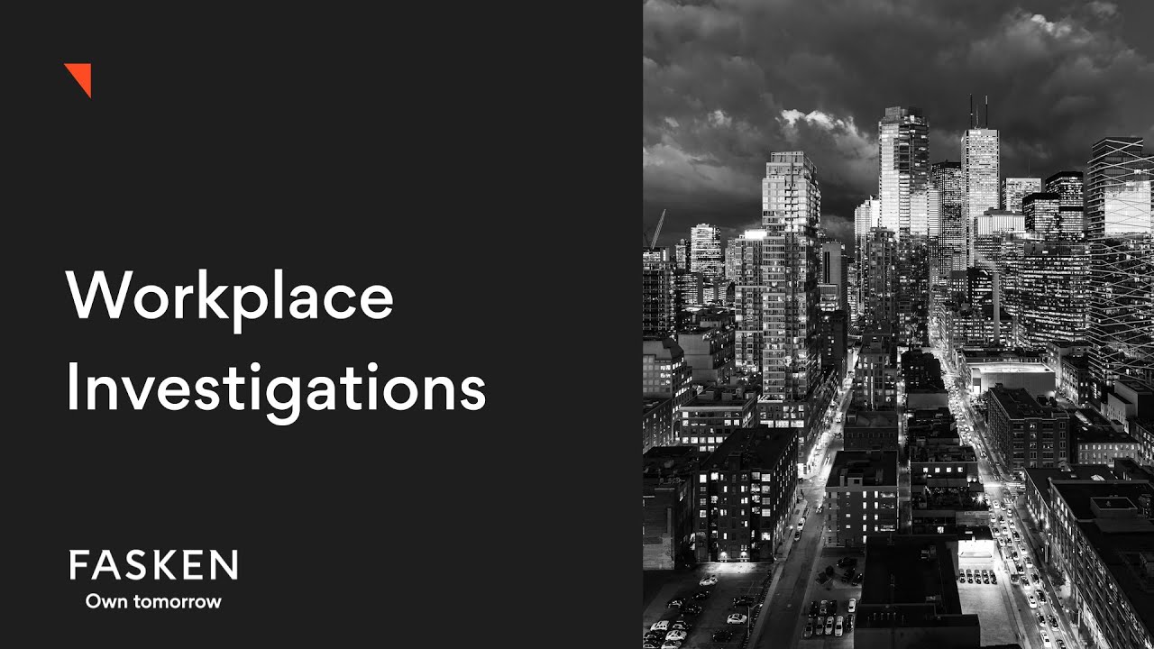 Thorough Workplace Investigations for Modern Challenges - YouTube