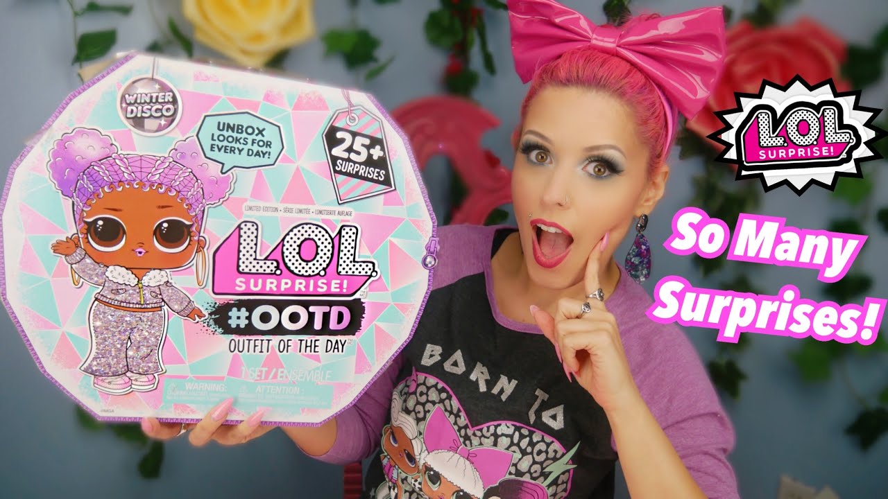 LOL SURPRISE DOLL #OOTD WITH 25 SURPRISE! - YouTube