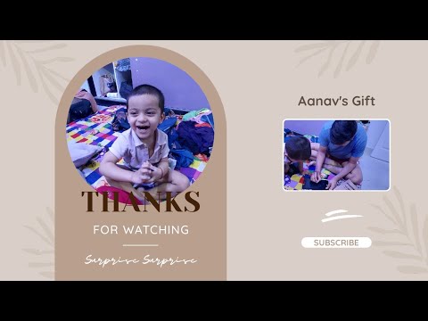 Surprise For Aanav😊||He Loved It||Order For Your Baby ️||Subscribe Our ...