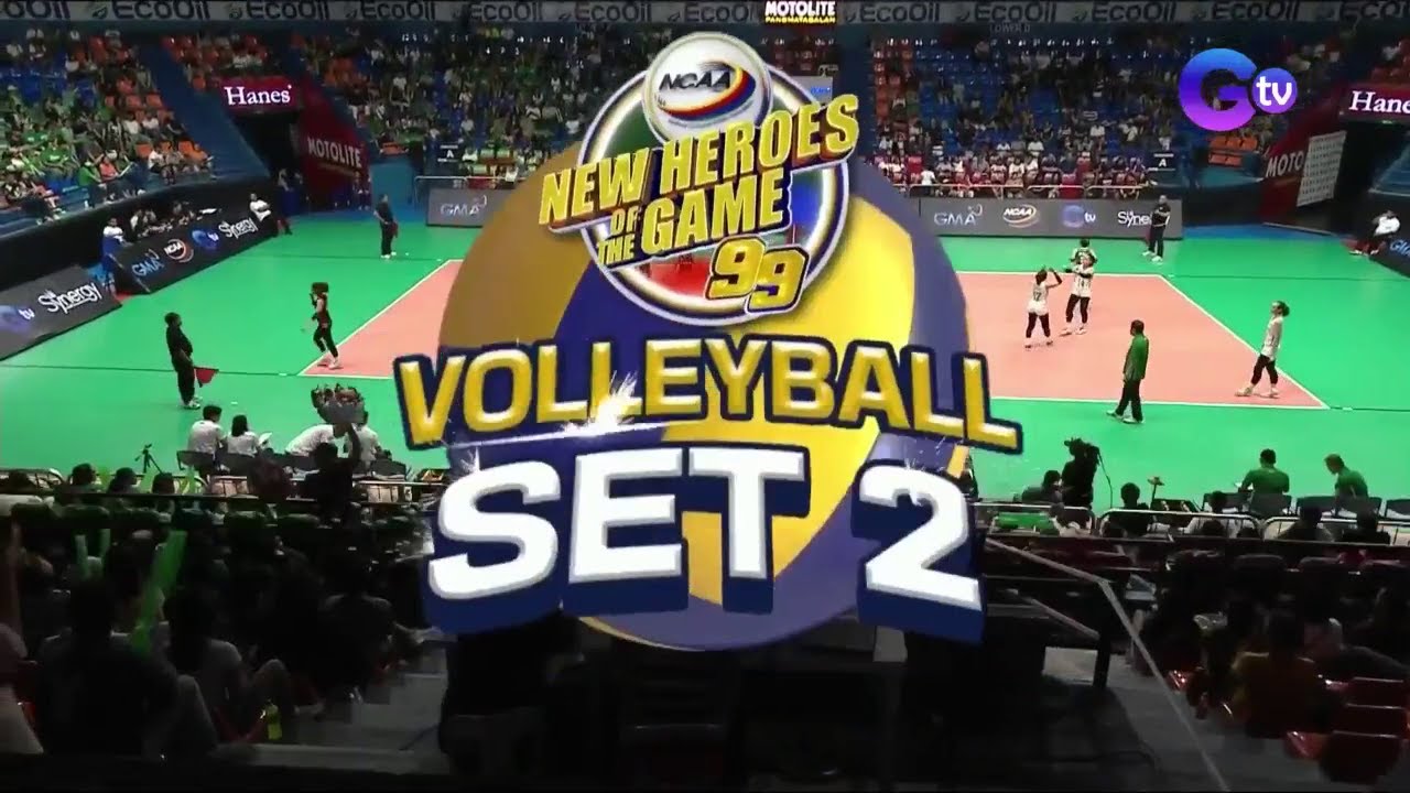 NCAA Women's Volleyball Finals Benilde vs. Letran (Second Set) | NCAA ...
