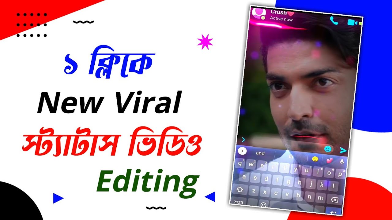 New Most Viral Status Video Editing // One Click Status Editing ...