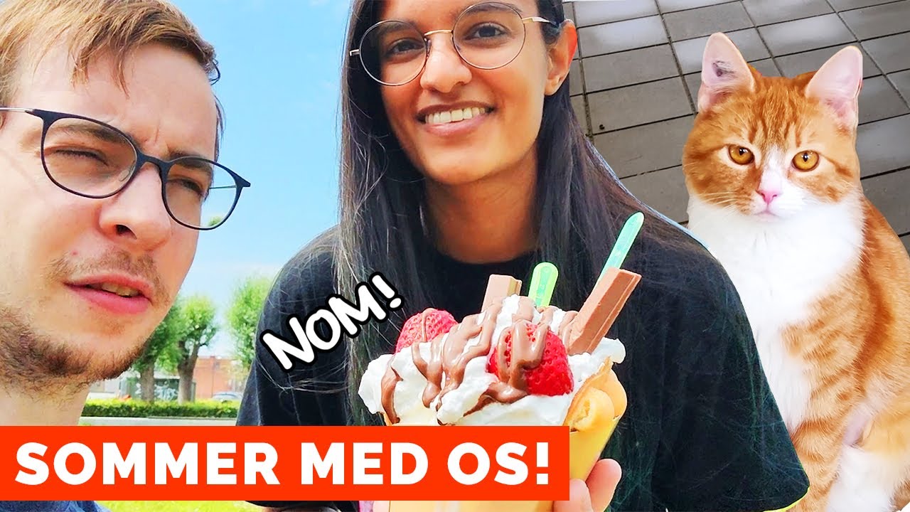 En dag med Robin & Samrita - til stranden og nye havemøbler! - YouTube