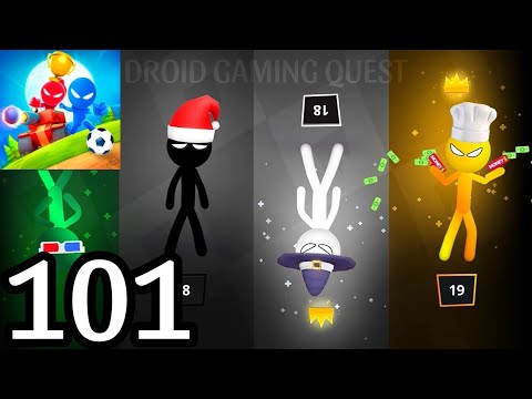 Stickman Race in Stickman Party - Gameplay Walkthrough (Android) - YouTube