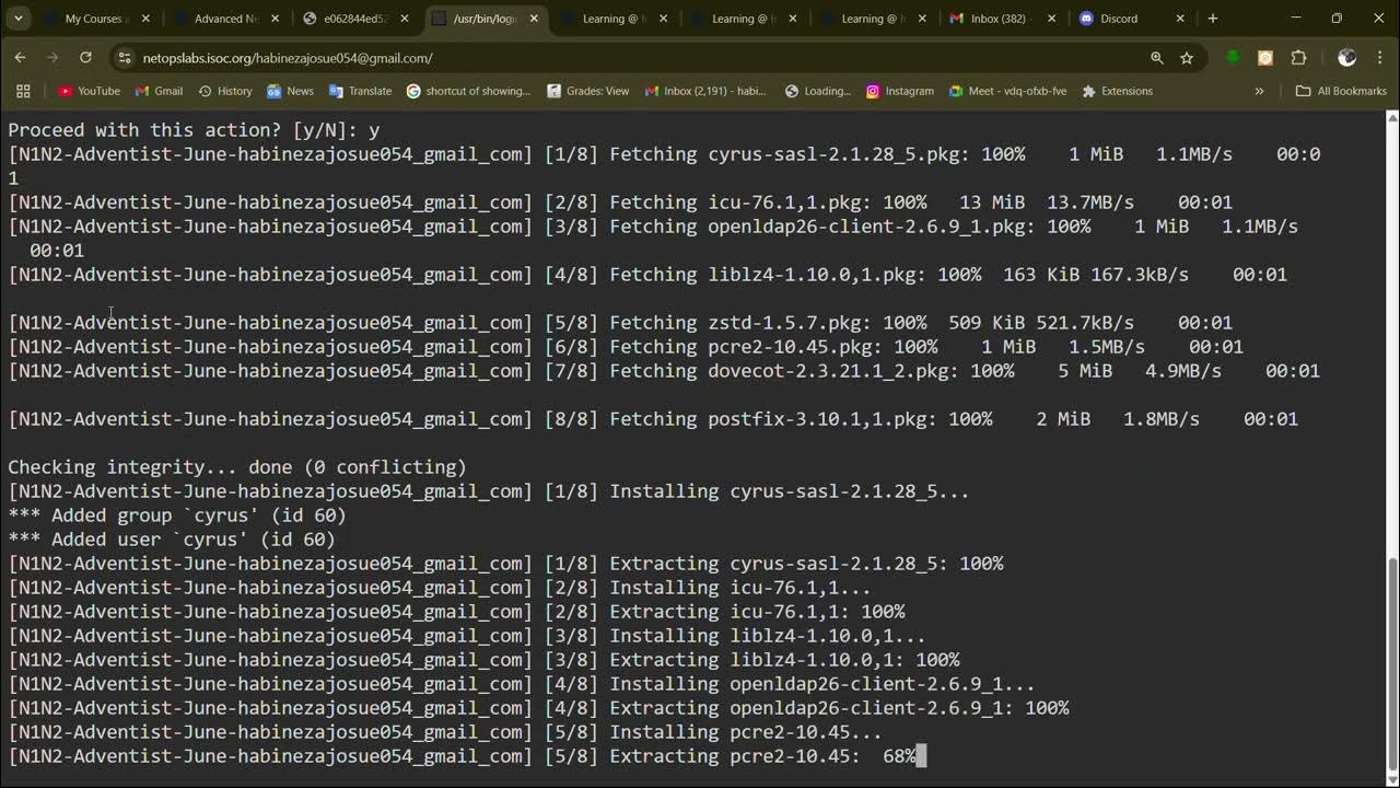 How to configure Mail Server using Postfix and Dovcot in FreeBSD - YouTube