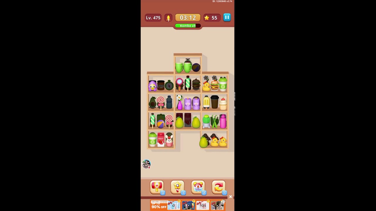 Goods Sorting Match 3 level up - YouTube