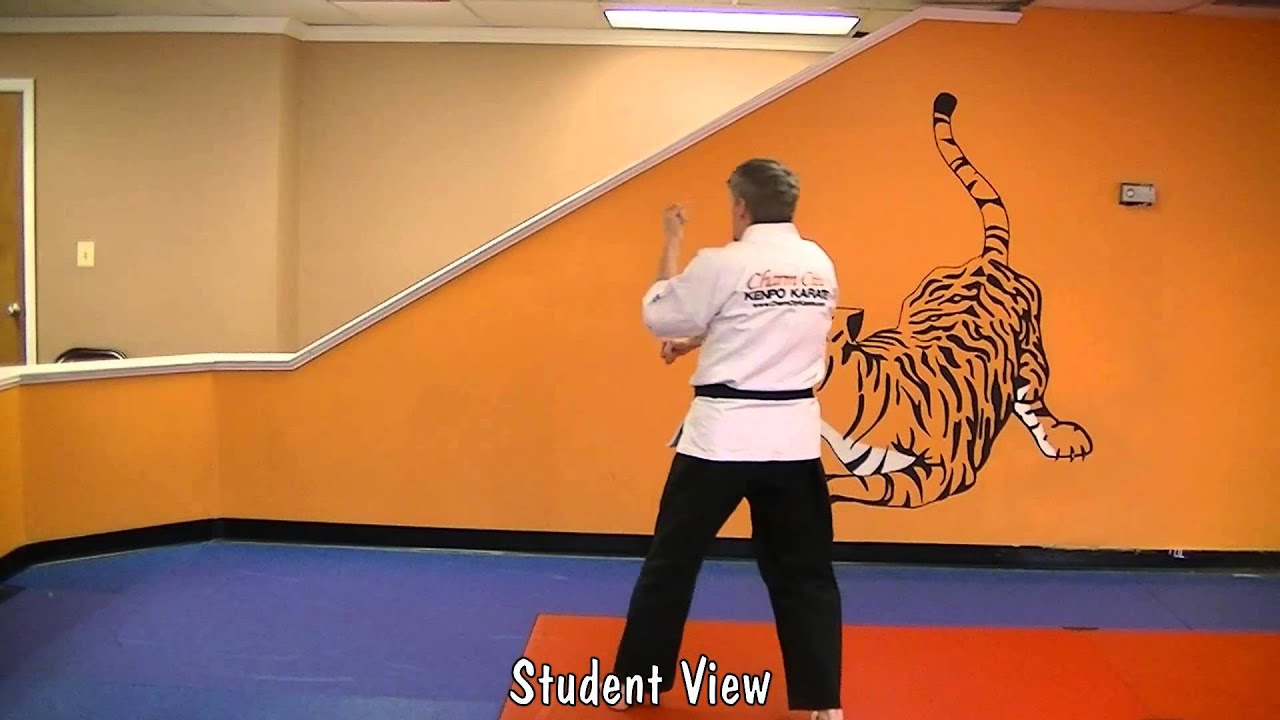 Learn Long Form 4, Part 5 - Kenpo Forms and Sets - YouTube