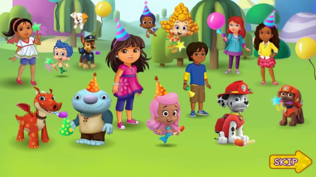 Party Racers | The Relay Race to get Party Favors | Pablo Marshall Nick ...