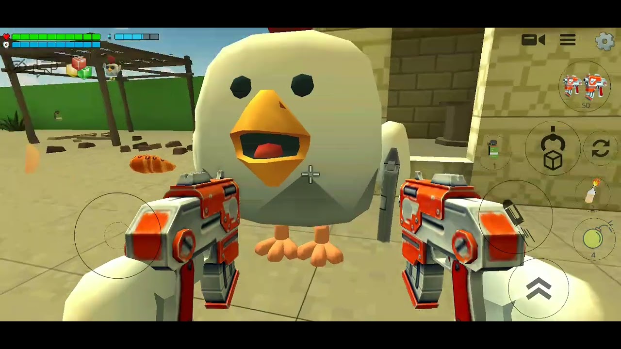 la nueva pequeña actualización de Chicken Gun - YouTube