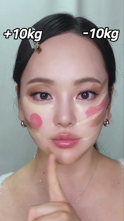 해외 sns에서 유행하는 + -10kg 메이크업! - YouTube