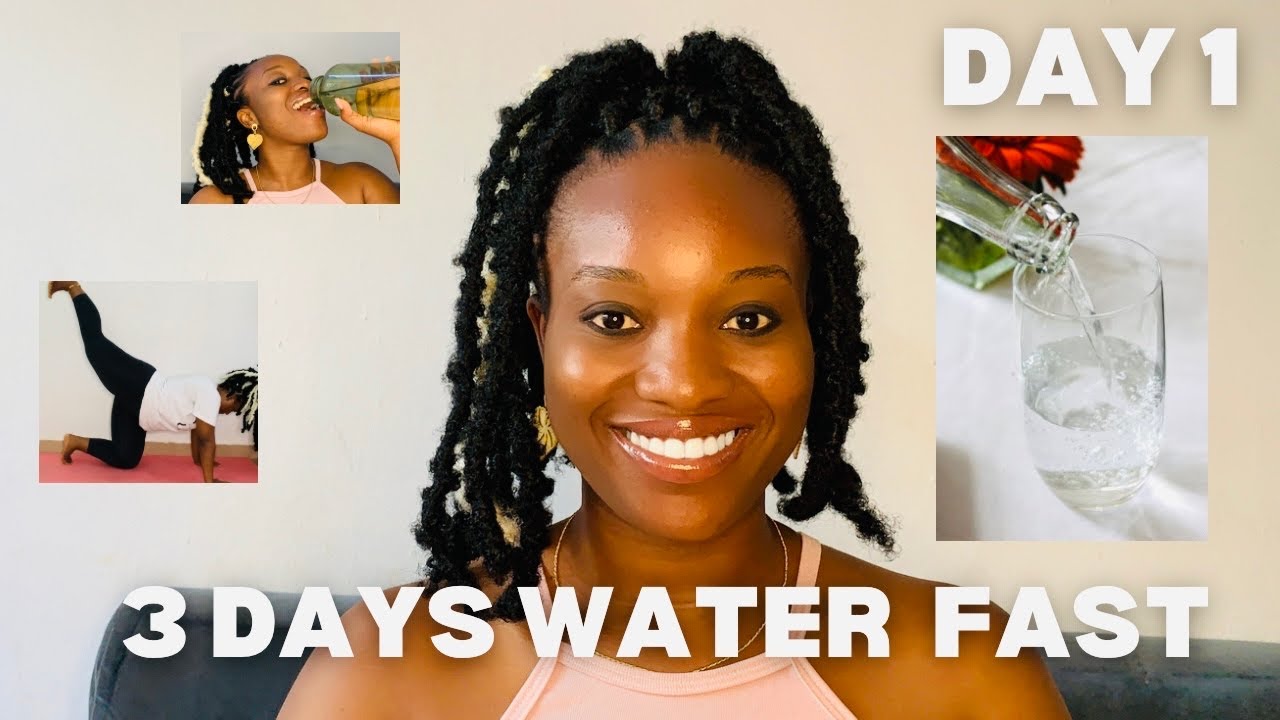 3 DAY WATER FASTING CHALLENGE DAY 1| LOSE WEIGHT | Heal the gut| Cell ...