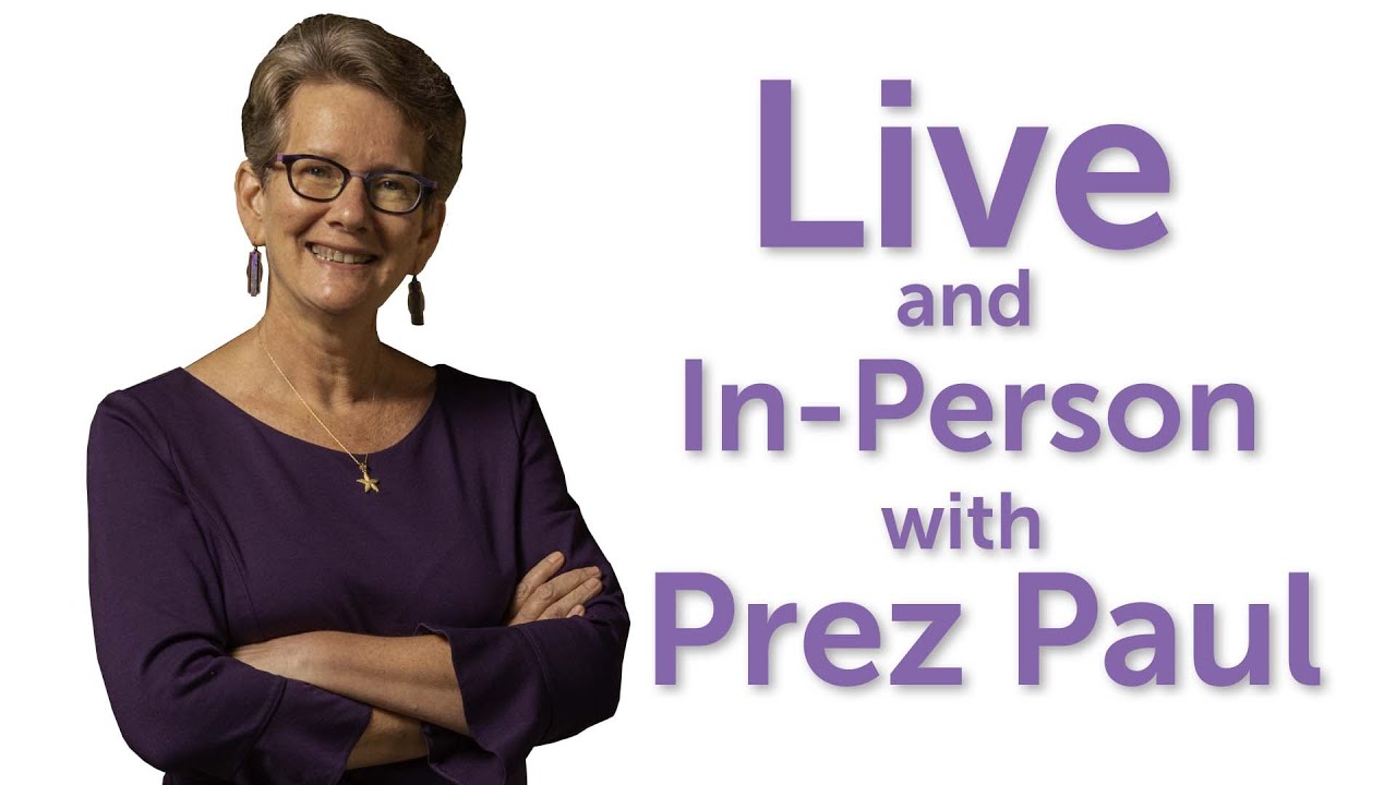 Live and In-Person with Prez Paul #1: John Rigney - YouTube