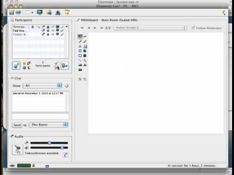 First Elluminate Tutorial - YouTube