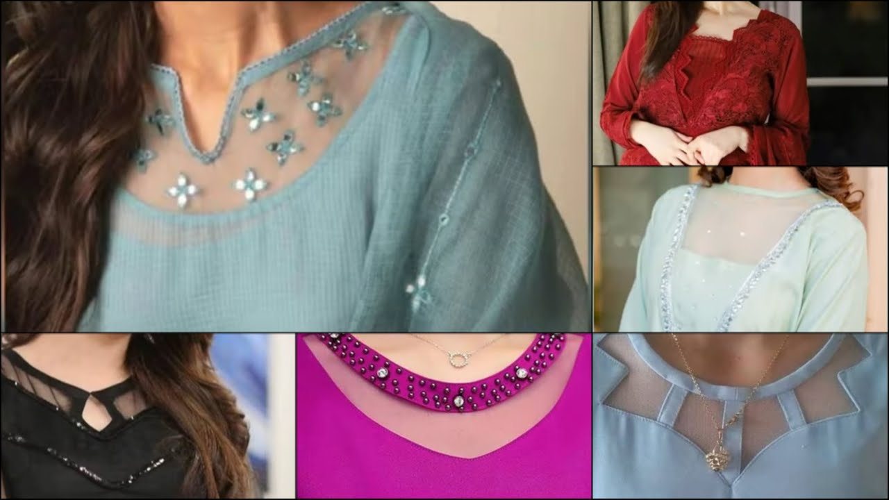 Neck designs| Neck designs 2024 | Net neck designs| new neck designs ...