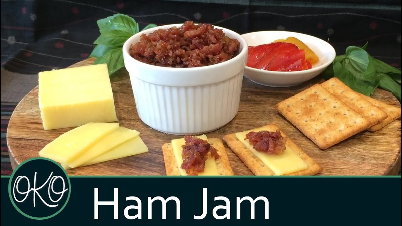MAPLE HAM JAM - a great way to use left-over ham - use as a relish or ...