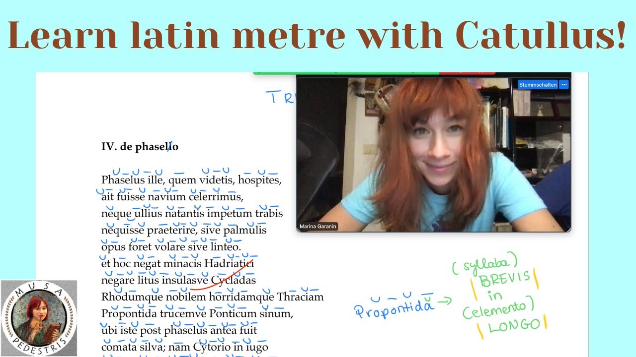 Catullus 4 & 29: Latin metrical reading with natural word accents ...