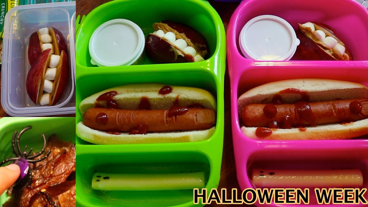 HALLOWEEN LUNCH IDEAS **The Candoos** - YouTube