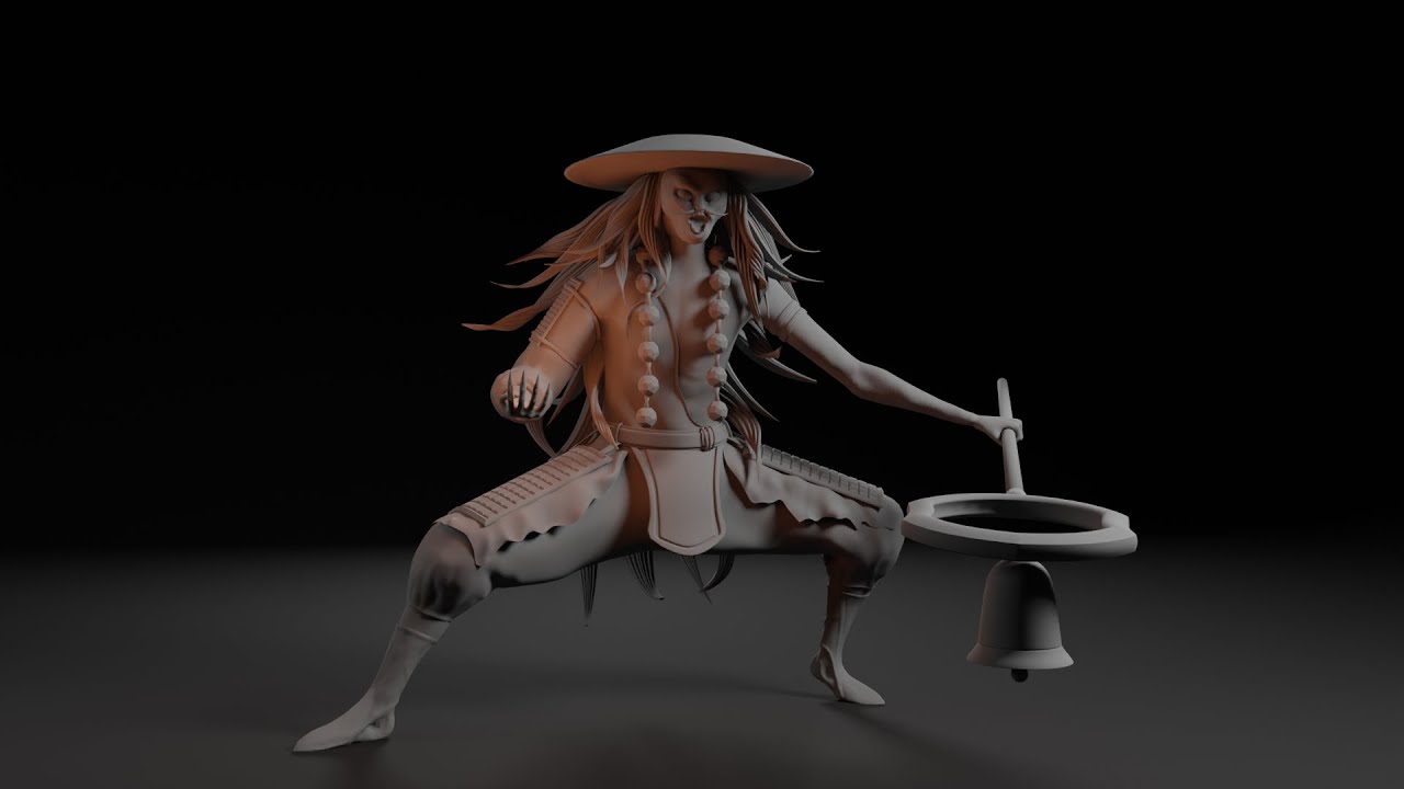 Shaman Character | Blender 3D - YouTube