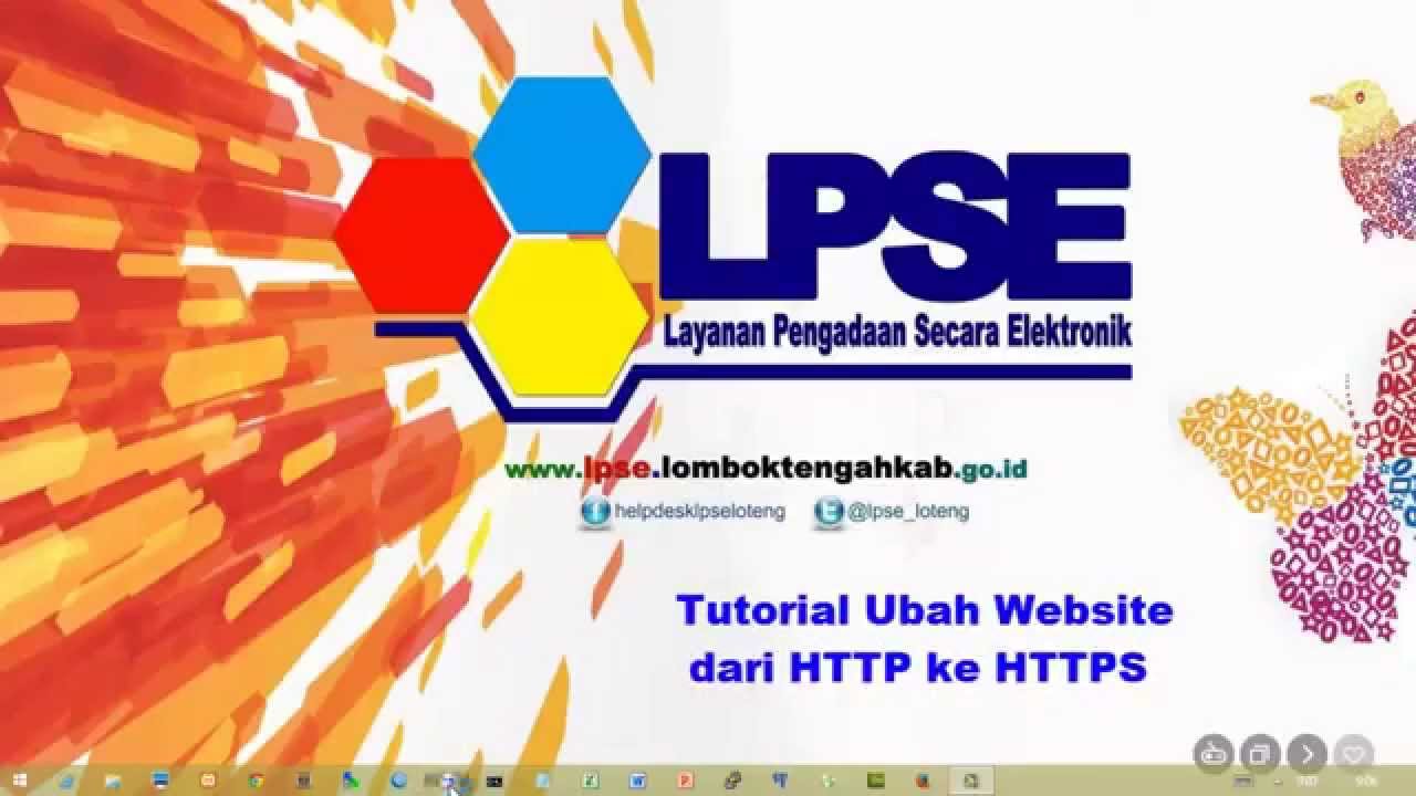 Tutorial LPSE Cara Mudah Ubah Website Dari HTTP ke HTTPS Server Debian - YouTube
