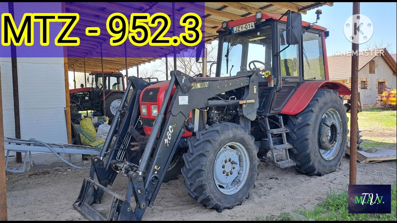 MTZ - 952.3 /MTZ Agro Vlog./ 2025 Eladó gépek. - YouTube