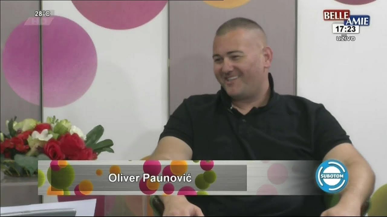 Oliver Paunović najavio X sajam automobila na TV Belami - YouTube